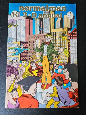 NORMALMAN 3-D ANNUAL #1. 1986 RENEGADE PRESS | eBay