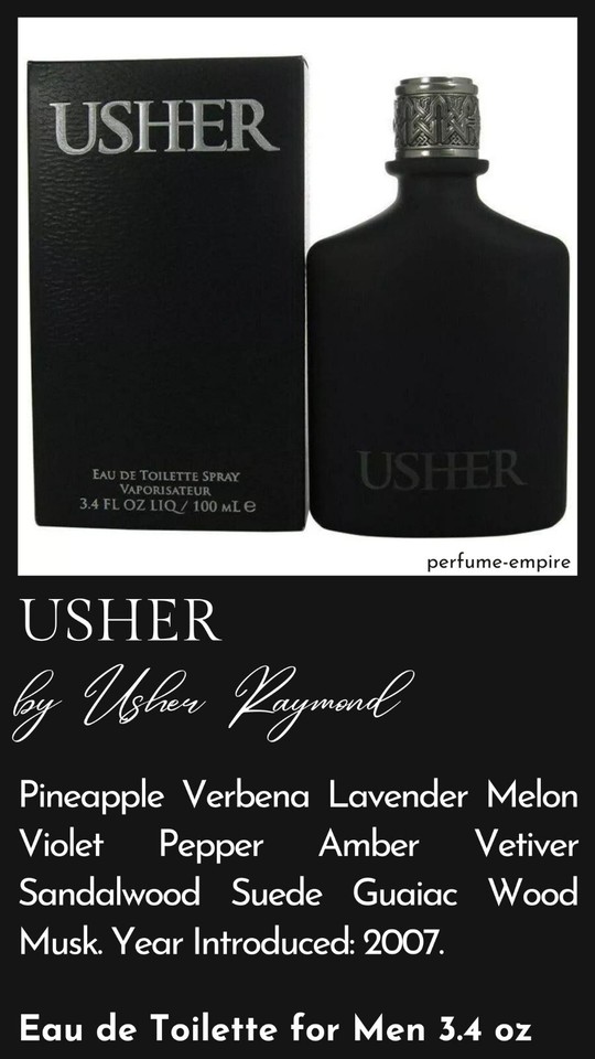 USHER by Usher Raymond Cologne for Men EDT 3.4 oz NEW IN BOX ...