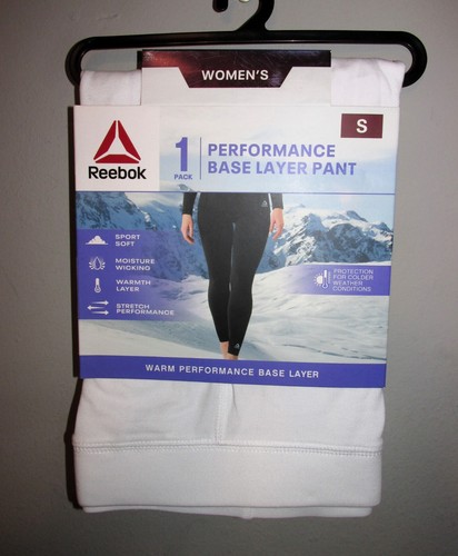 Womens Reebok Performance Base Layer Pants (Size Small) BRAND NEW W ...