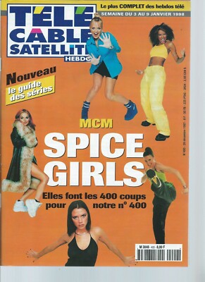Télé Cable Satellite 400 01/1998 Spice Girls 20/2616 | eBay