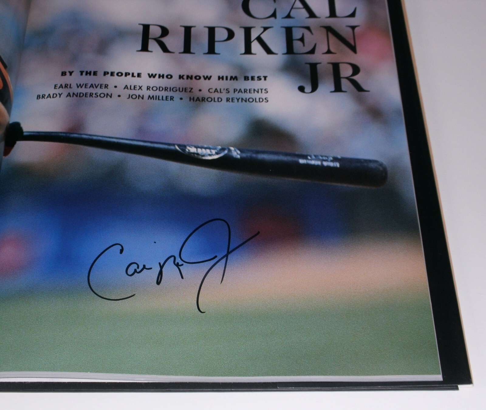 9 Innings with Cal Ripken Jr SIGNED 1st Edition HC Book Autographed ...