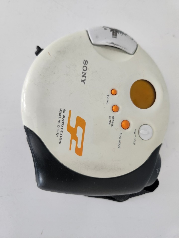Sony Walkman Sports Model D-SJ301 CD Diskman For Part | eBay