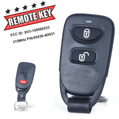 for Hyundai Entourage 2007-2009 Kia Sedona 2006-2008 Remote Control Key ...