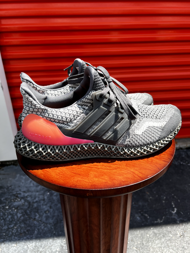 Adidas Mens Ultra 4D 5.0 G58161 Running Shoes Size9 Grey/Pink Gradient ...