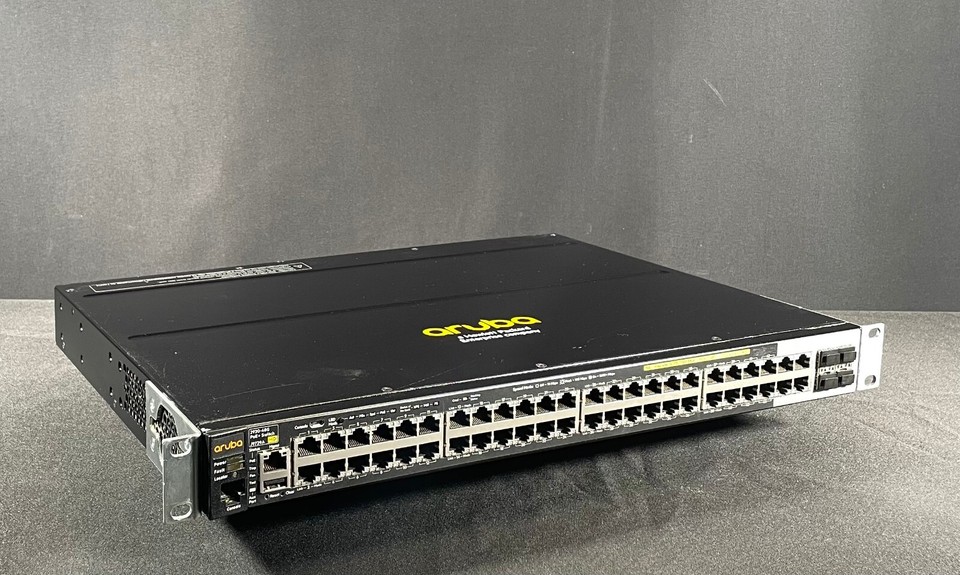HP Aruba J9729A 48 Port PoE+ Gigabit Ethernet Switch - Same Day ...