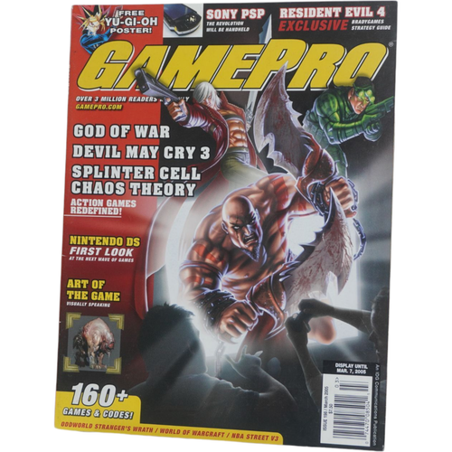 GamePro Issue 198 March 2005 God Of War Devil May Cry 3 Resident Evil 4 ...