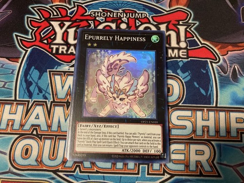Epurrely Happiness OP21-EN010 Super Rare NM Yugioh Card | eBay