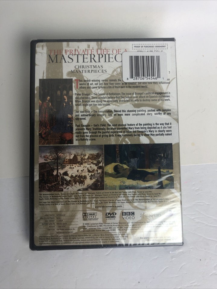 The Private Life of a Masterpiece: Christmas Masterpiece DVD Factory ...
