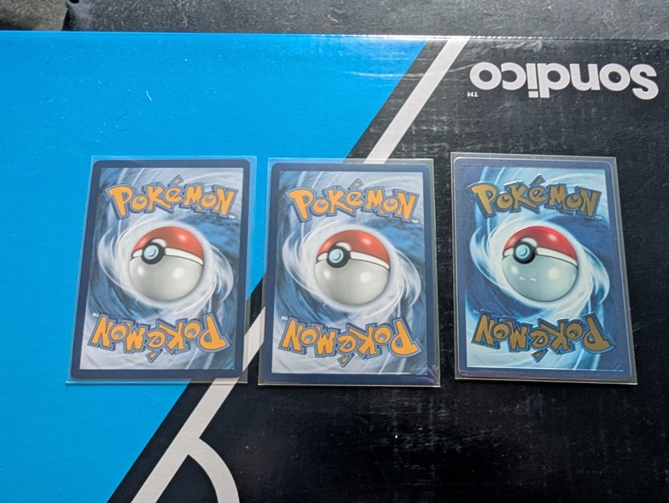 Pokémon 151 UPC Promo Card Set - Mew SIR, Mewtwo SIR, Mew EX (metal) | eBay