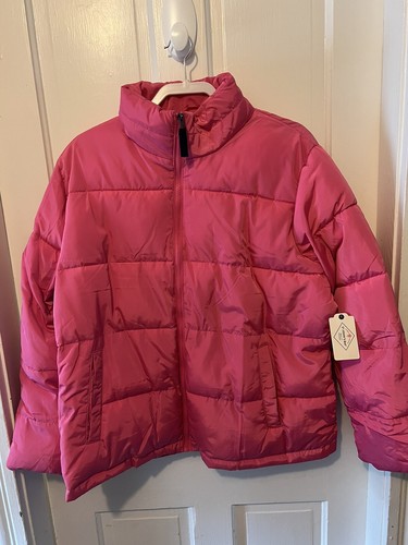 St Johns Bay Womans Puffer Jacket Brand New With Tags. Color Shocking ...