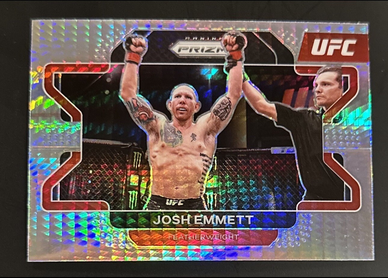 2022 Panini Prizm UFC Josh Emmett Hyper Prizm #24 | eBay