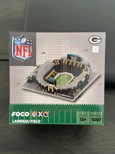 Green Bay Packers FOCO BRXLZ 3-D Lambeau Field Building Blocks NIB | eBay