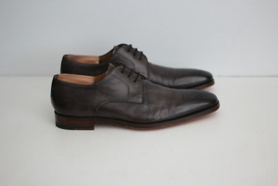 Magnanni 'Gerardo' Medallion Toe Derby - Grey - Size 9.5 M - 18199 (C55 ...