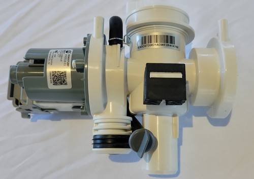 DC97-20621A, DC97-17999Q Genuine Samsung Washer Drain Pump Assembly ...