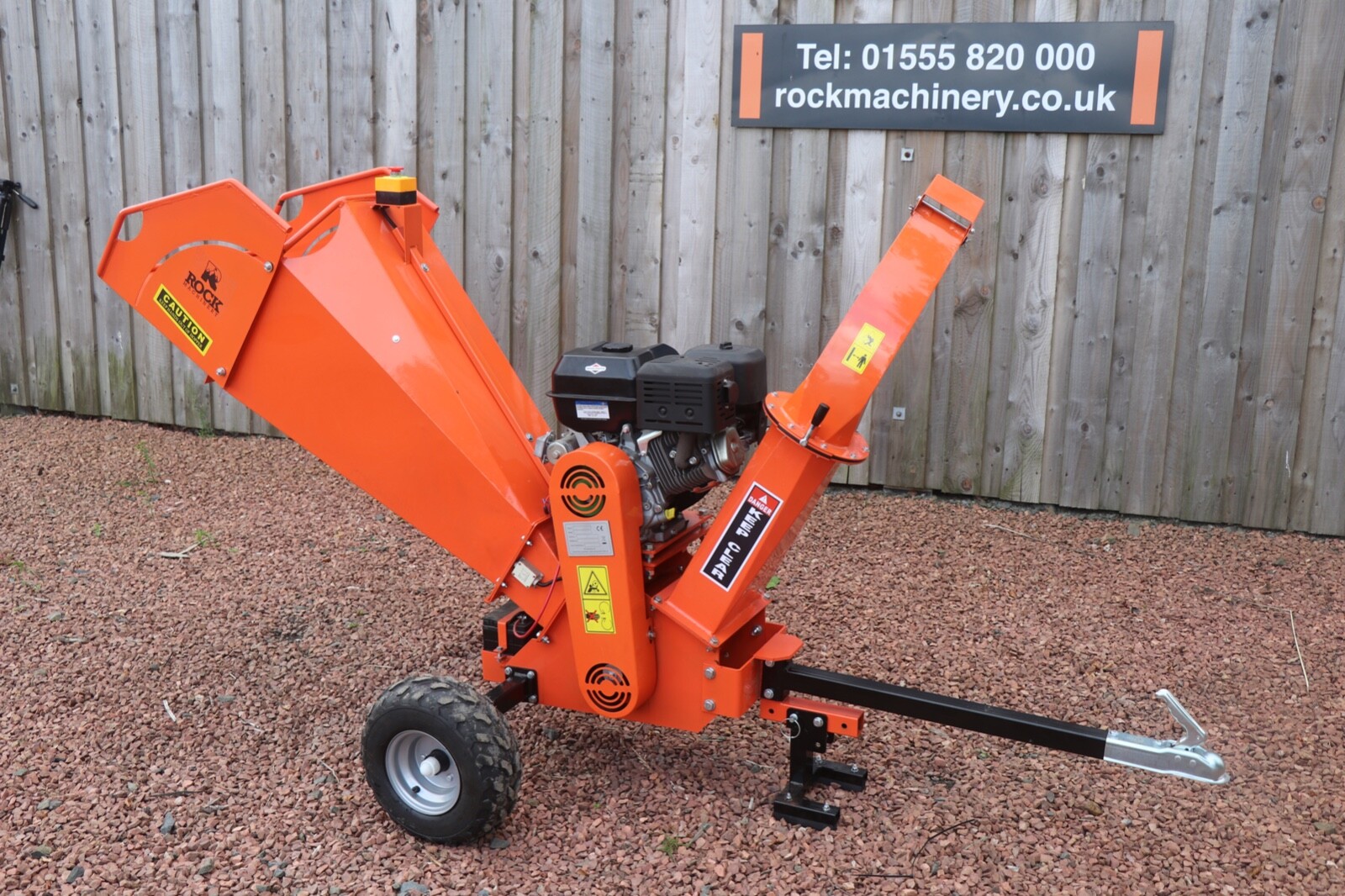 RX-13 Chipper petrol driven portable 13hp wood chipper by Rock ...
