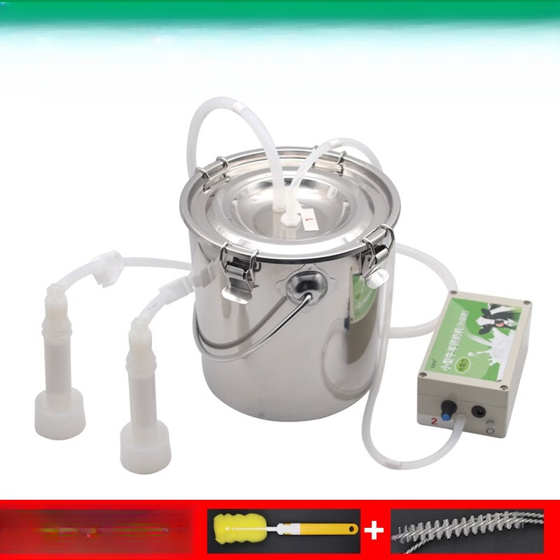 Milking Machine Automatic Pulse Milking Farm Cow Goat Sheep Vacuum Pump ...