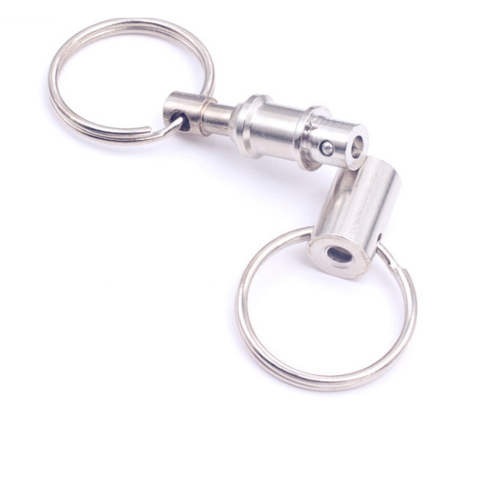US 10 Pcs Handy Basics Quick Release Key Detachable Pull Apart Ring ...