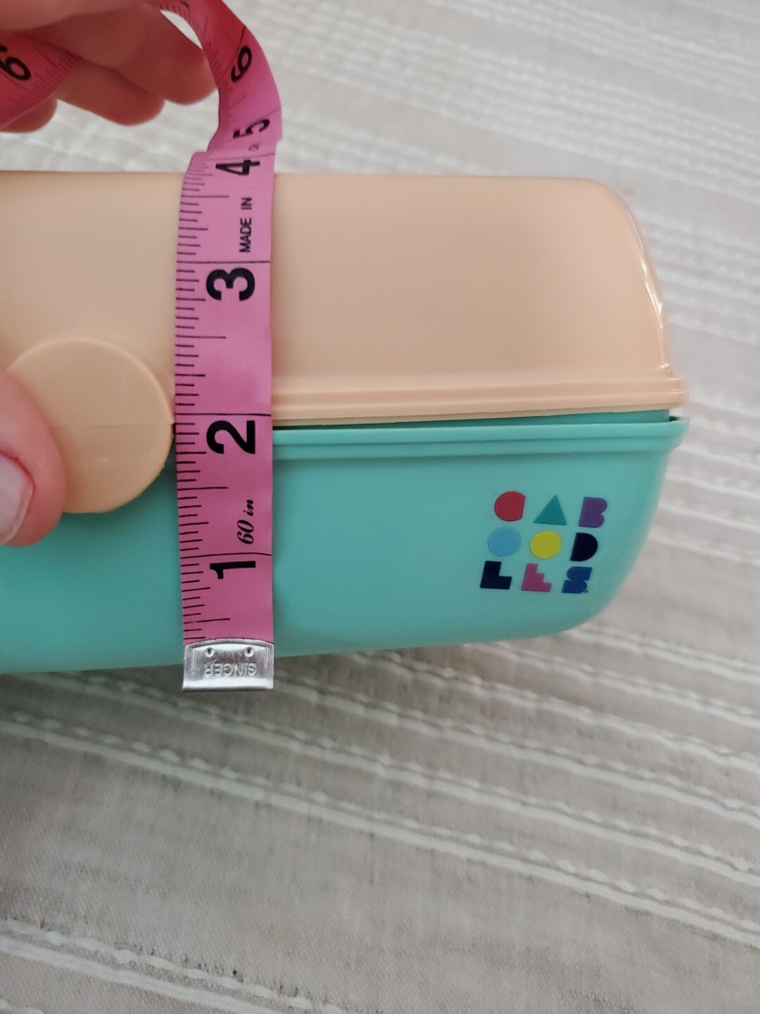 Vintage Caboodles Small Travel Case w/Mirror & 2 Trays 80s 90s Retro ...