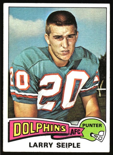 1975 Topps Larry Seiple #22 Miami Dolphins L5 | eBay