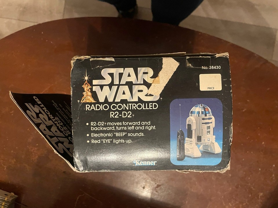 Vintage 1977 Kenner Star Wars Radio Controlled R2-D2 W/ Remote New In ...