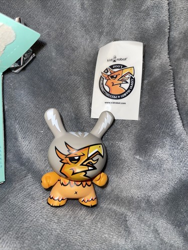 Kidrobot Joe Ledbetter Griffin 3" Dunny Series 4 2007 J.Led Art Sticker ...