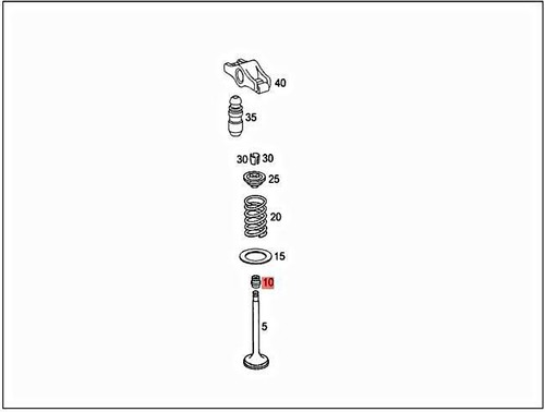 Genuine MERCEDES Ts valve stem seal 0000535658 | eBay