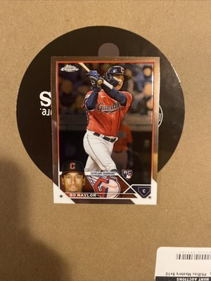 2023 Topps Chrome Base Card 54 Bo Naylor - Cleveland Guardians RC (J91 ...