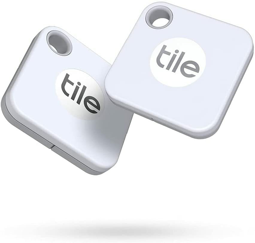 Tile RT16004 Mate and Slim Combo Item Tracker - White/Gray (4 Pack) for ...