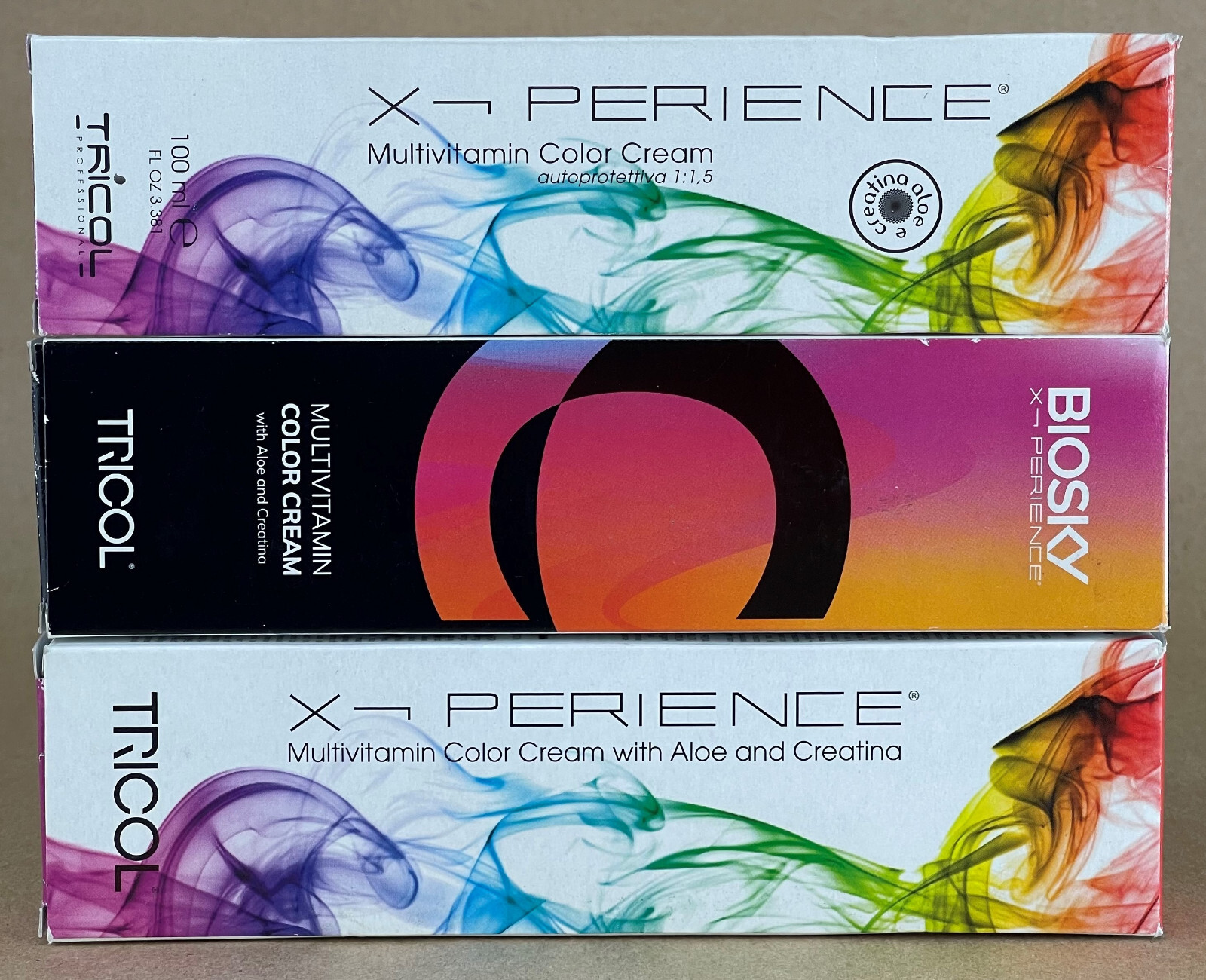 TRICOL X-PERIENCE Multivitamin Professional Hair Color Cream ~ 3.38 fl. oz. | eBay