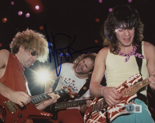 Michael Anthony signed Van Halen 8x10 photo BAS Beckett | eBay