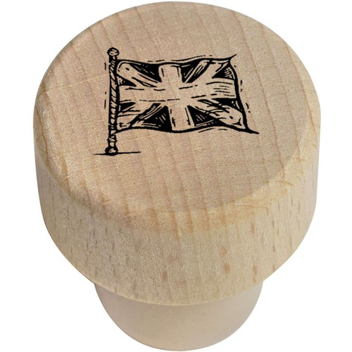 19mm 'Flying British Flag' Wooden Bottle Stopper / Cork (BS00028903) | eBay
