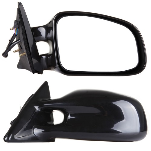 Black Power Side View Mirrors Left & Right Pair Set For 99-03 Pontiac ...
