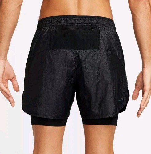 Nike Repel 7" 2-in-1 Running Division Shorts Black FB8544-010 Men's ...