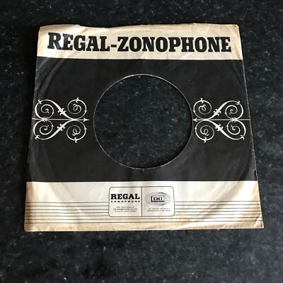 One 7" - REGAL ZONOPHONE - Original Record Sleeve 2-25 | eBay