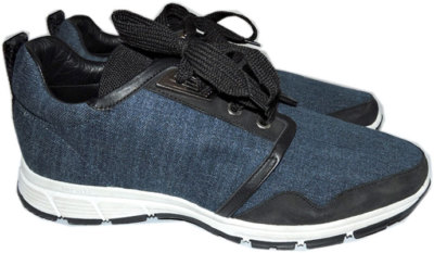 DSQUARED 2 Sneakers Denim Blue Runners 40.5 Athletic Shoes New | eBay