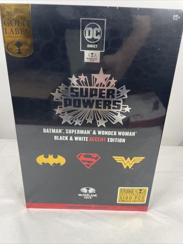 SDCC 2024 DC DIRECT SUPER POWERS 3 PACK - SUPERMAN & WONDER WOMAN ...