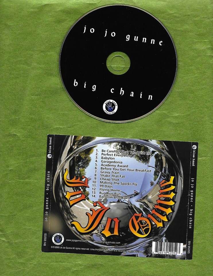 Big Chain Jo Jo Gunne Spirit Jay Ferguson CD, 2005, Blue Hand Records ...