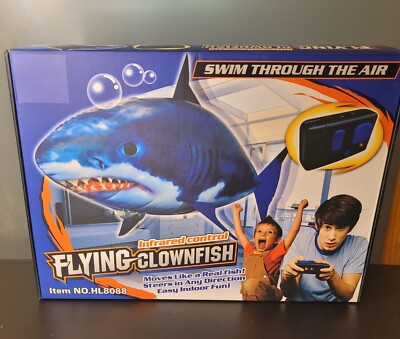 Air Swimmers NEW RC Remote Control Flying CLOWNFISH Toy Kids | eBay