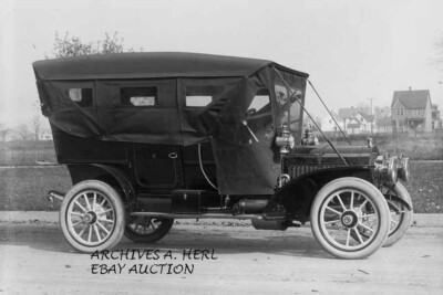 Packard 1907 Packard 30 Model U54 automobile press photo photograph | eBay