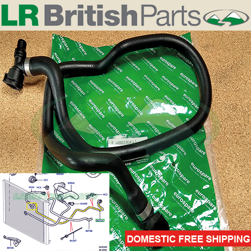 LAND ROVER EXPANSION TANK HOSE OVERFLOW RANGE ROVER 03-05 NEW PCH001130 ...