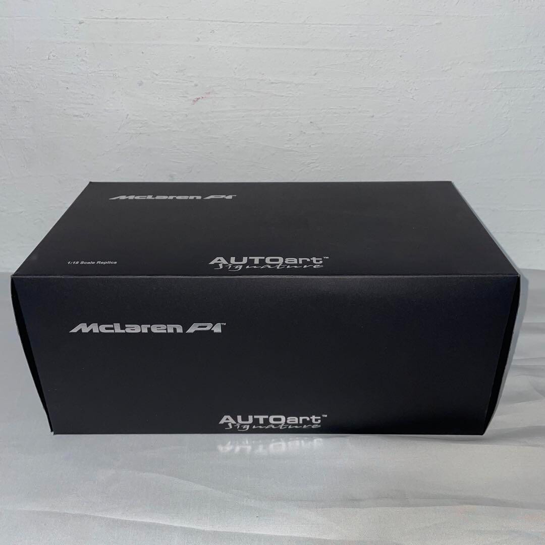 1/18 AUTOart Signature McLaren P1 Matt White w/ Box From 1/18 AUTOart Signature McLaren P1 Matt White w/ Box From