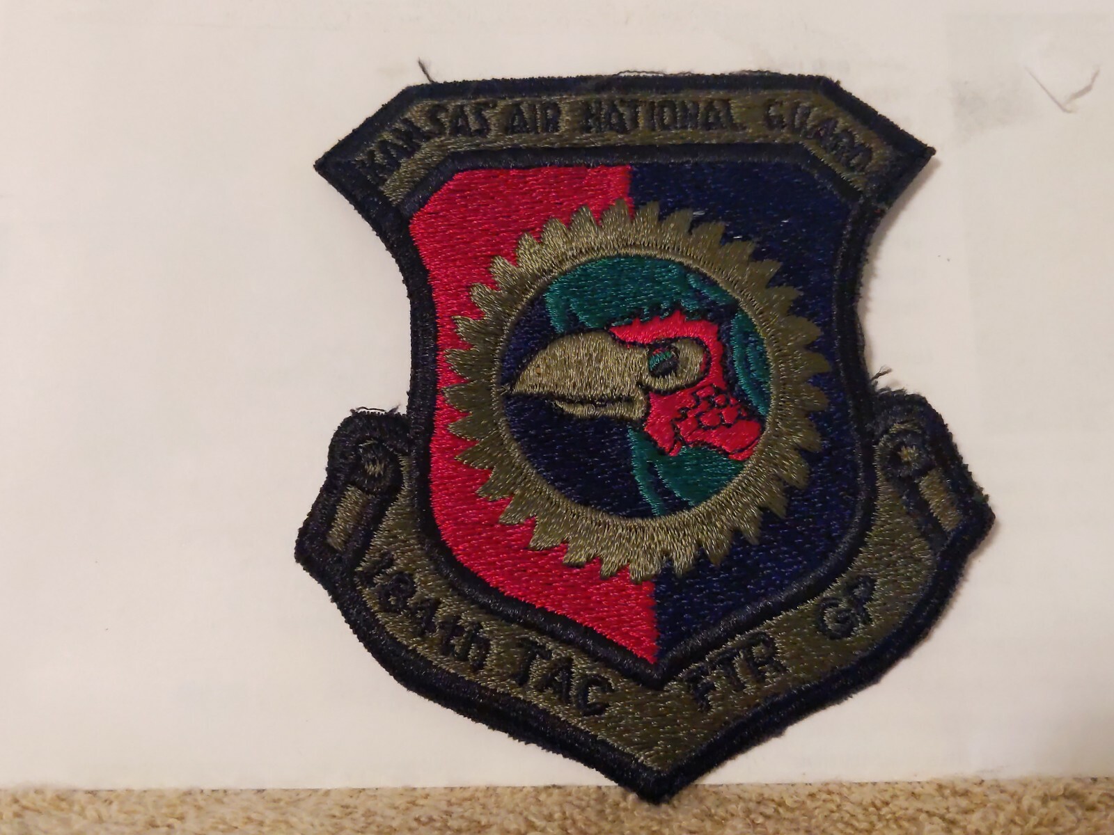 USAF 184th Tactical Fighter Group Kansas ANG F-4 4 x 3 1/2 in | eBay