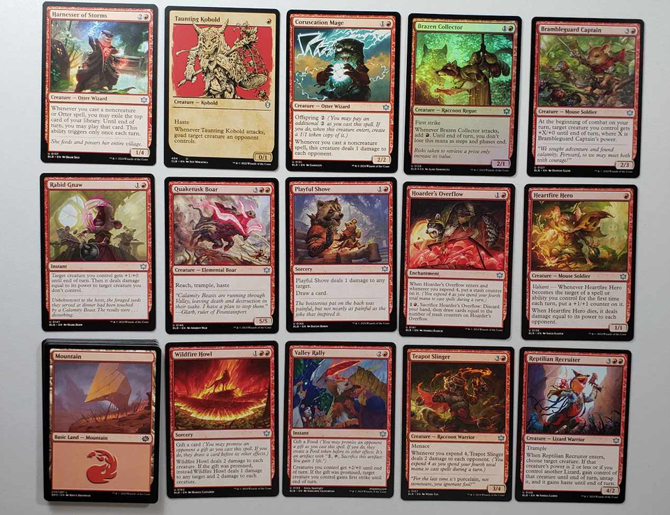 MTG Commander Alaina Divergent Storm Custom 100 Card Otter EDH Deck ...