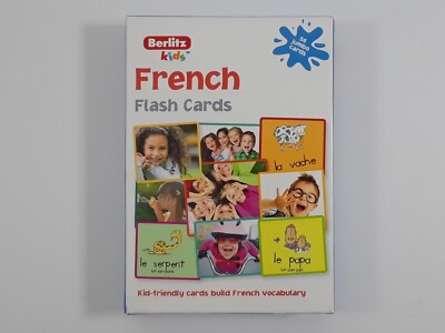 Berlitz Kids Language: French Flash Cards (Berlitz Flashcards) 50 Cards ...