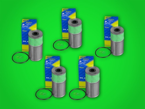 5 x Ölfilter SF501 MERCEDES Bus 100 631 T1 T2 W460 W123 200 220 240 300 ...