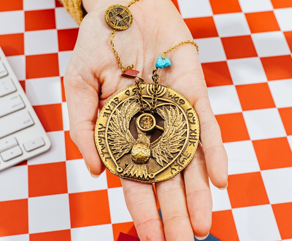 Indiana Jones Raiders Of The Lost Ark Staff Of Ra Pendant Necklace ...