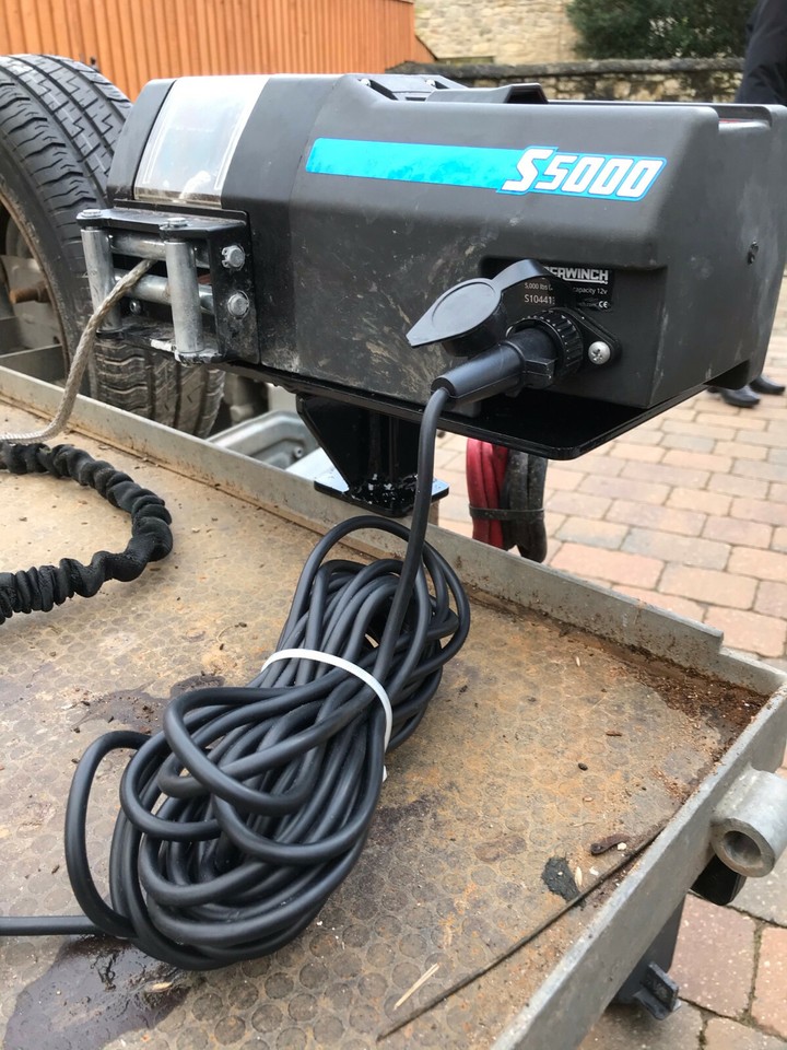 FITS SUPERWINCH S5000 POST MOUNT FOR IFOR WILLIAMS WINCH LM TRAILERS ...