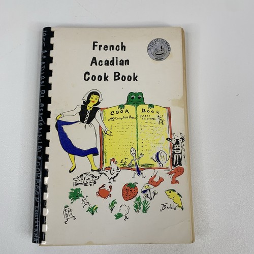 Cookbook, French Acadian, 1955 Recipes, Cajun Food, South Louisiana | eBay