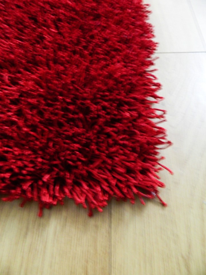 New Modern Colourful Silky Strands Spaghetti Shaggy Rug Runners | eBay