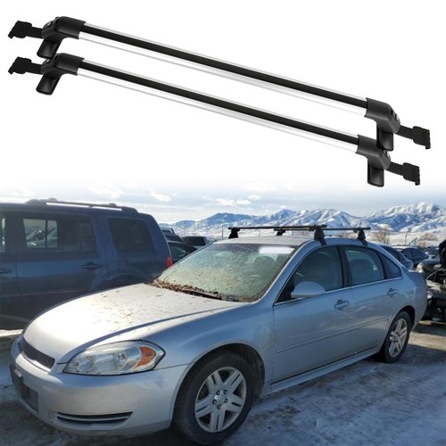 Car Top Roof Rack Cross Bar Luggage Cargo Carrier+Lock For Chevy Impala ...